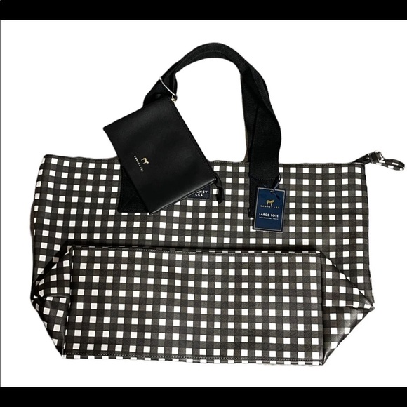 Dabney Lee | Bags | Nwt Dabney Lee Carryall Tote Plaid Checkered New ...